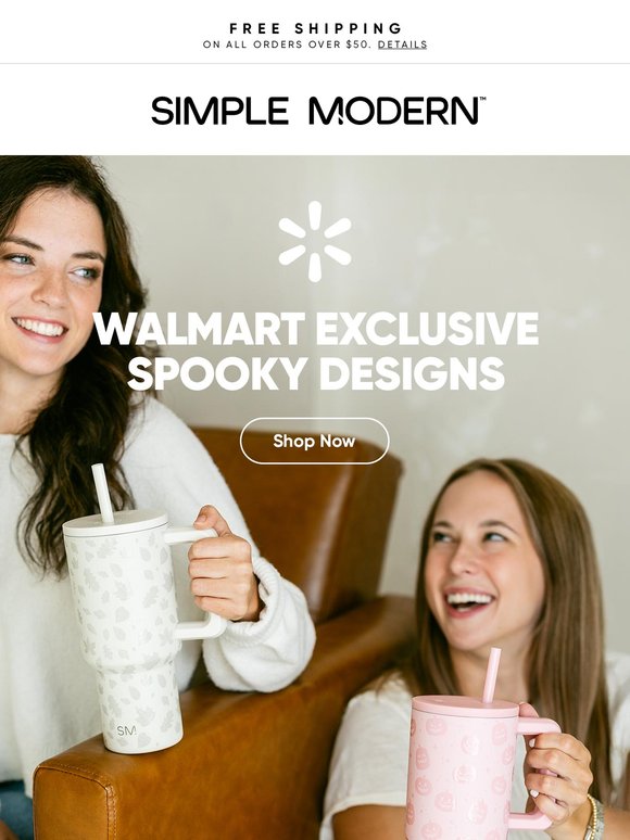 Simple Modern: Walmart Exclusive Halloween Drinkware 🎃 | Milled