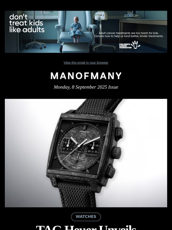 Man of Many: TAG Heuer Unveils Watchmaking ‘Breakthrough’ 10 Years in ...