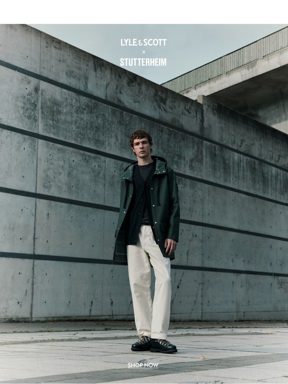 Lyle and Scott: EARLY ACCESS | Lyle & Scott × Stutterheim has landed ...