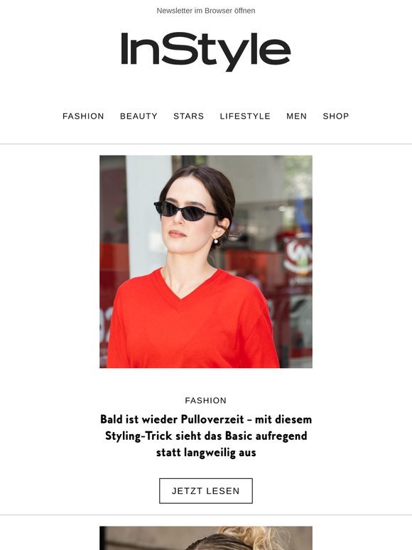 InStyle: Bald ist wieder Pulloverzeit – mit diesem Styling-Trick sieht ...