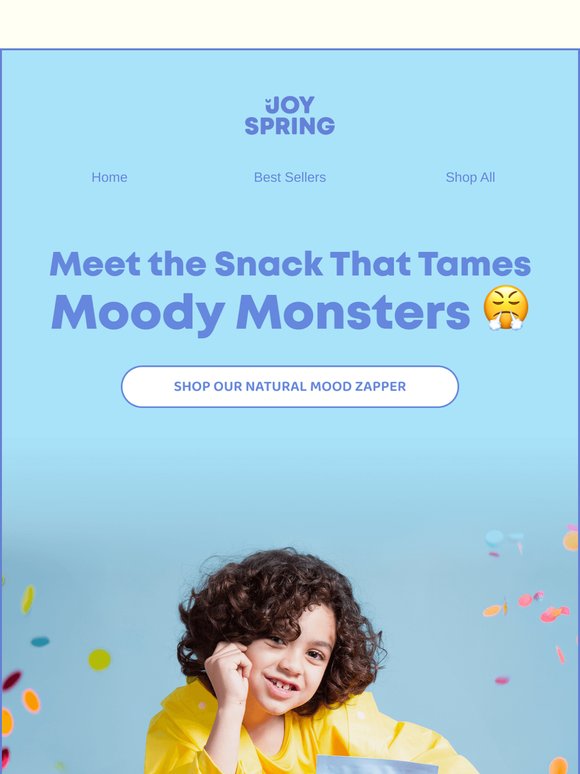JoySpring: Meet the Snacks That Tames Moody Monsters | Milled