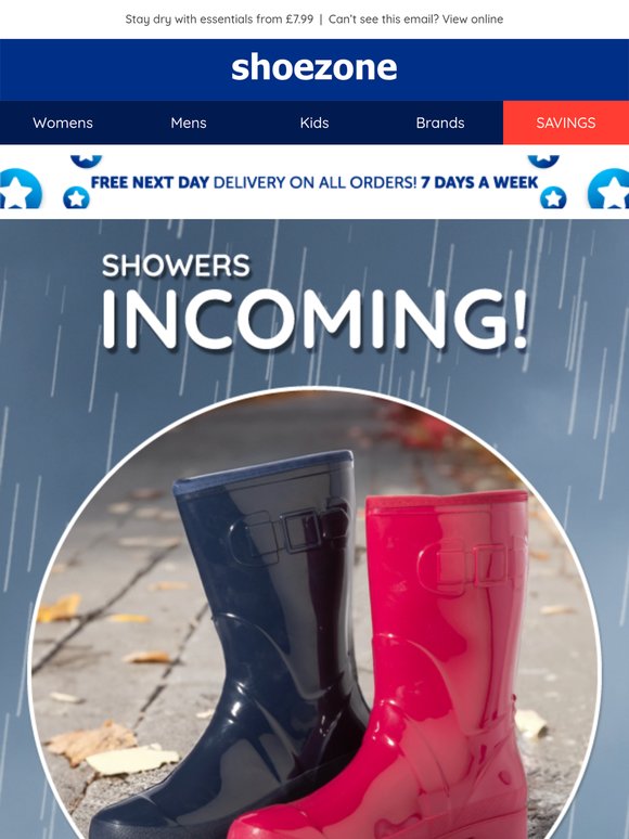 Shoe Zone: Rain ready? We’ve got you covered! ☔ | Milled