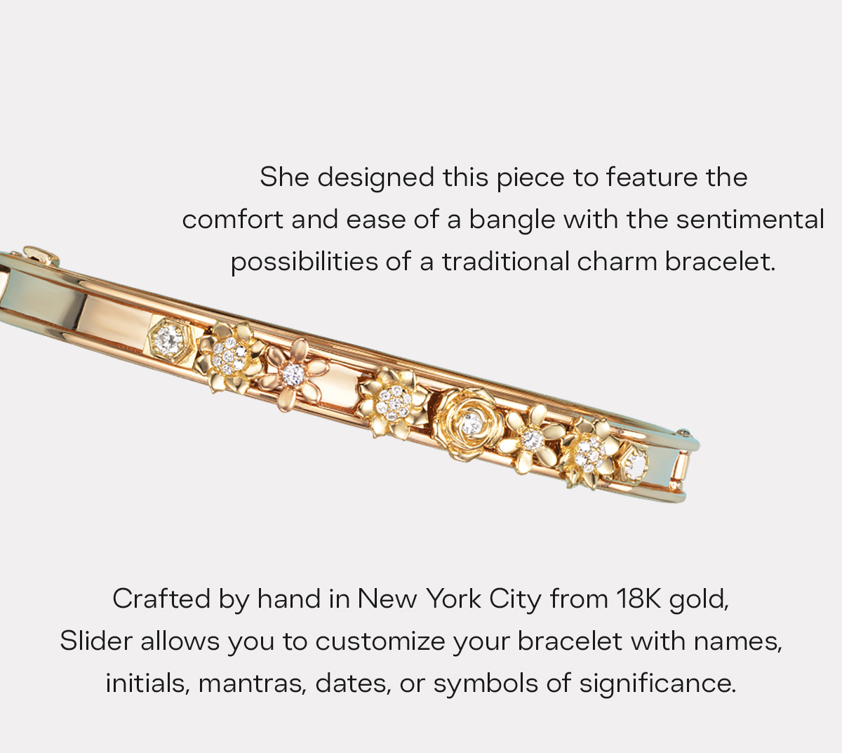 Stephanie Gottlieb: 20% Off Slider Bangle | Milled