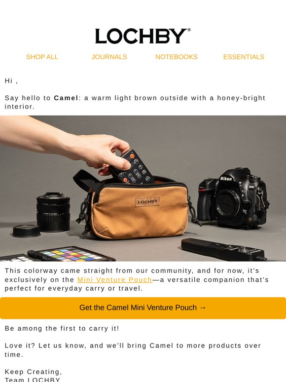 LOCHBY: Say hello to Camel 🐪 | Milled
