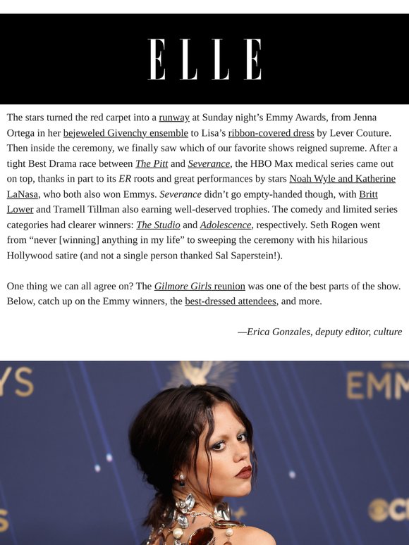 ELLE: 13 Emmys Looks We’re Still Thinking About | Milled