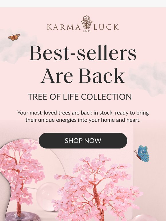 Karma and Luck: That tree you liked? It's back in stock 🔥 | Milled