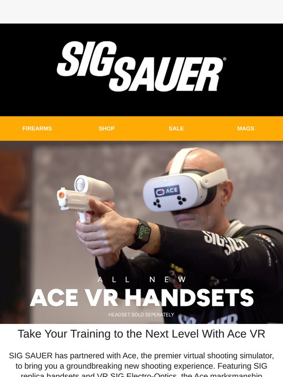 SIG SAUER: ACE VR: Take Your Training to the Next Level | Milled