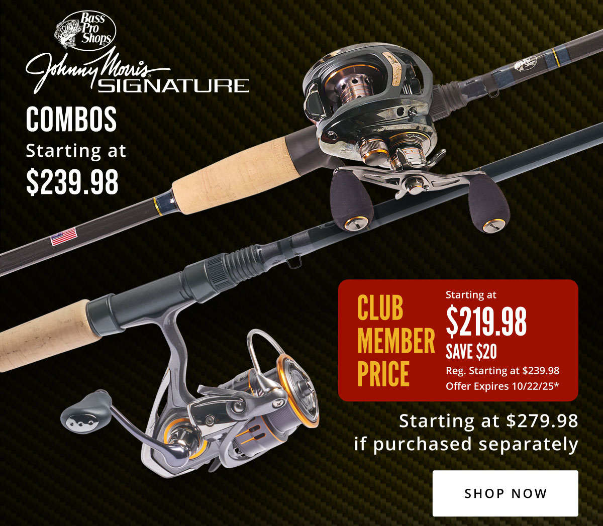 Bass Pro Shops: Shop The Johnny Morris Signature Series Rods And Reels ...