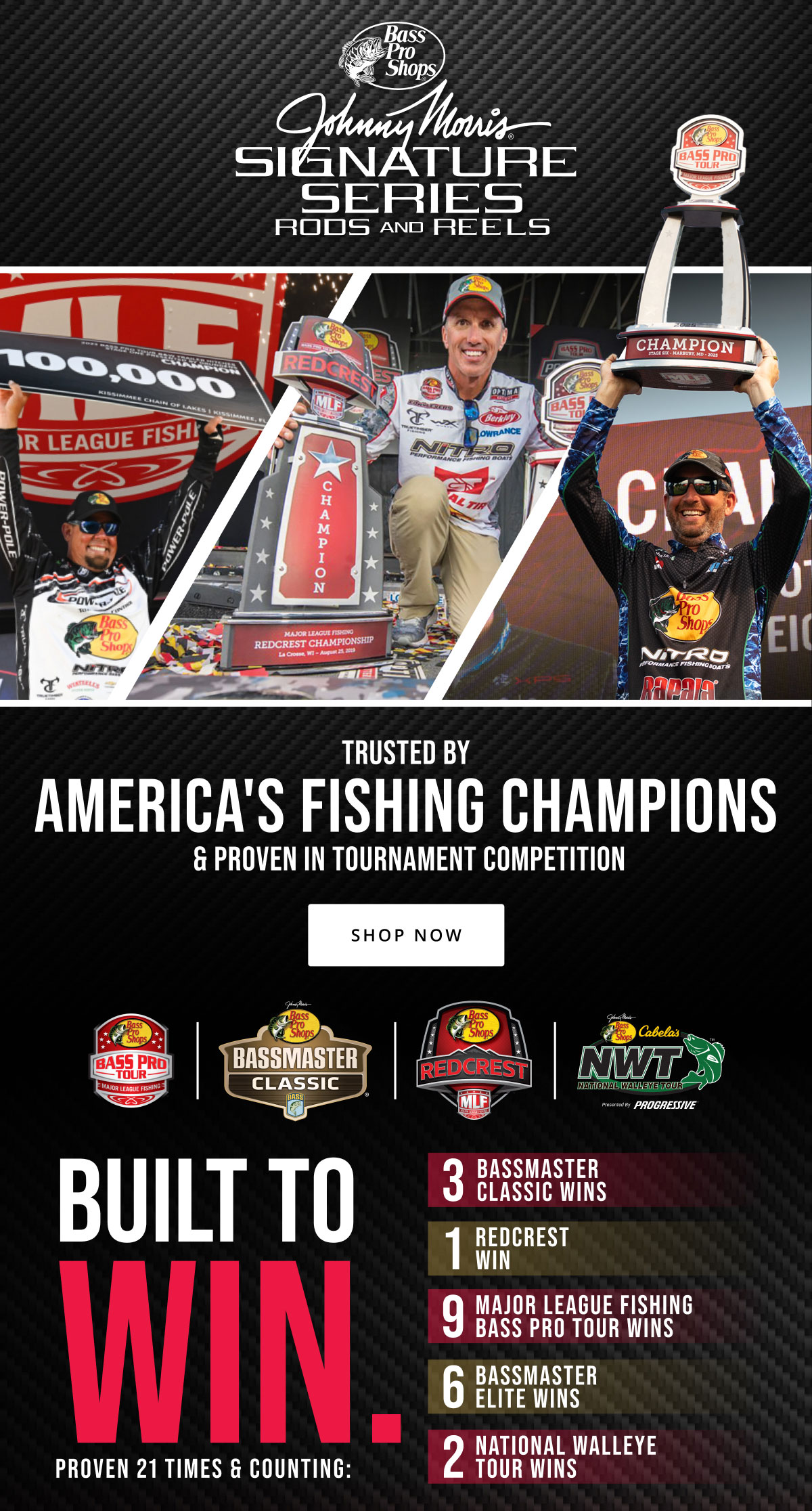 Bass Pro Shops: Shop The Johnny Morris Signature Series Rods And Reels ...