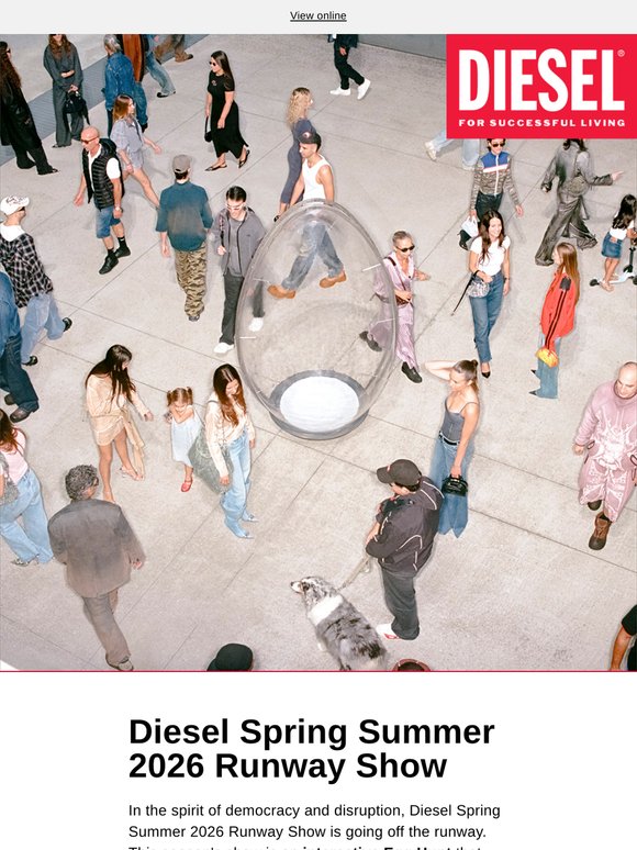 Diesel: Save the Date | Diesel Spring Summer 2026 Runway Show | Milled