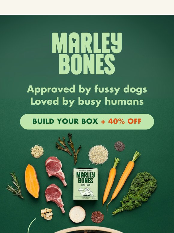 Marleybones: "Best Dog Food We've Tried" | Milled