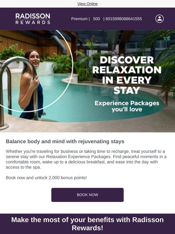 Radisson: Discover relaxation in every stay | Milled