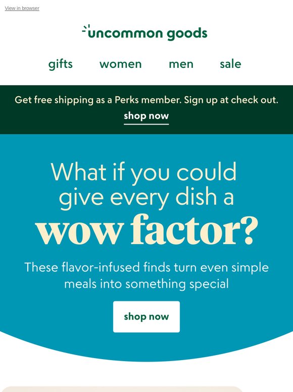 Uncommon Goods: What if every dish had a wow factor? | Milled