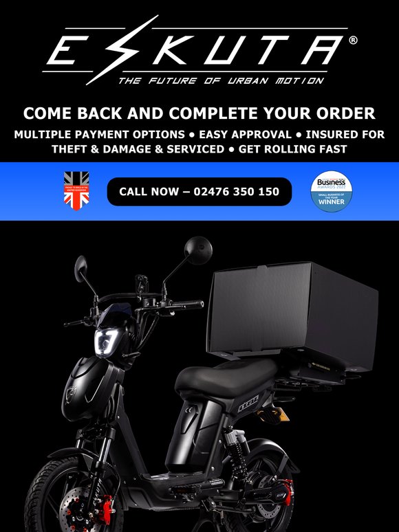 Eskuta: YOUR ESKUTA SX-250 IS STILL WAITING — MULTIPLE PAYMENT OPTIONS ...