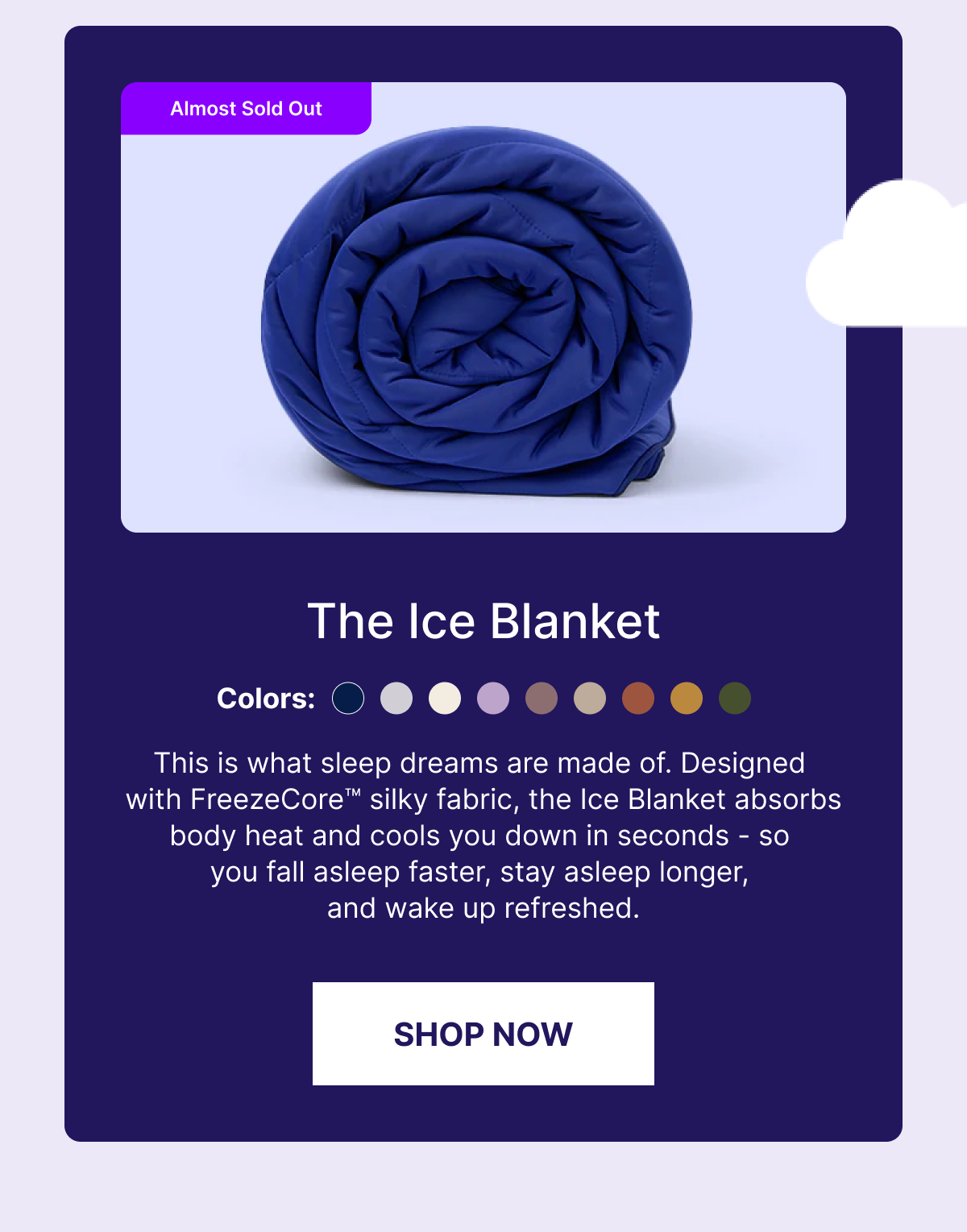 Ice Blankets: BACK IN STOCK: Lavender 💜 | Milled