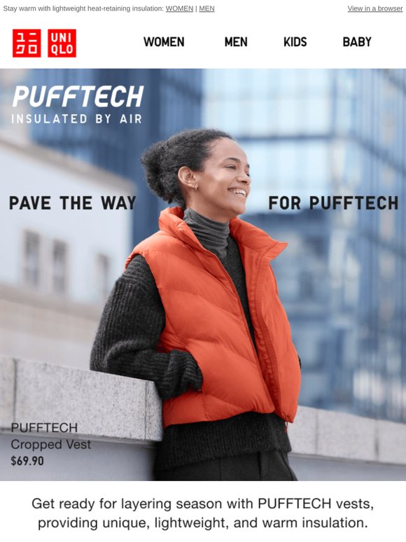 UNIQLO: Introducing PUFFTECH | Milled