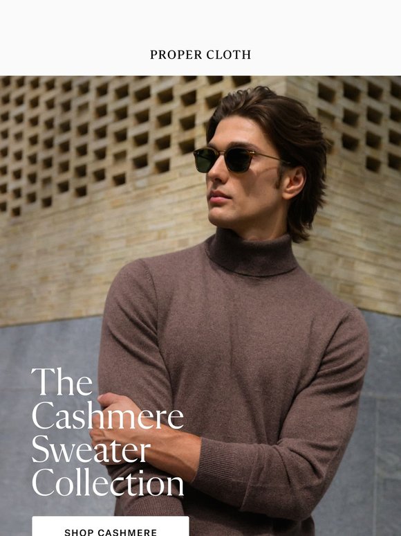 Proper Cloth: Raising the bar on knitwear | Milled