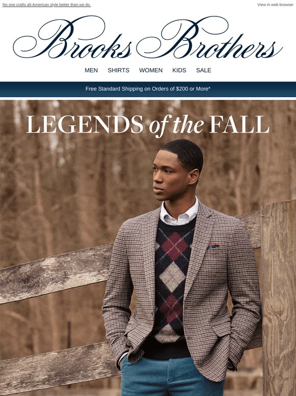 Brooks Brothers: Explore the new legendary collection | Milled
