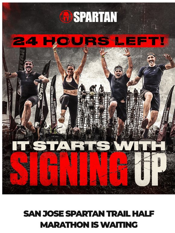 Spartan Race: ⏳ Final Call! Here’s Something to Get You to the Start ...
