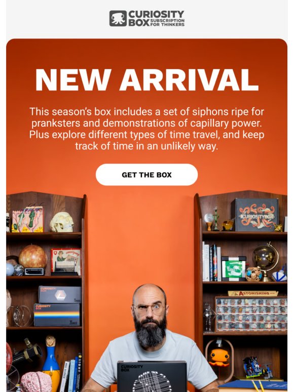 Curiosity Box: Just Dropped: New Collection of Vsauce Exclusives | Milled