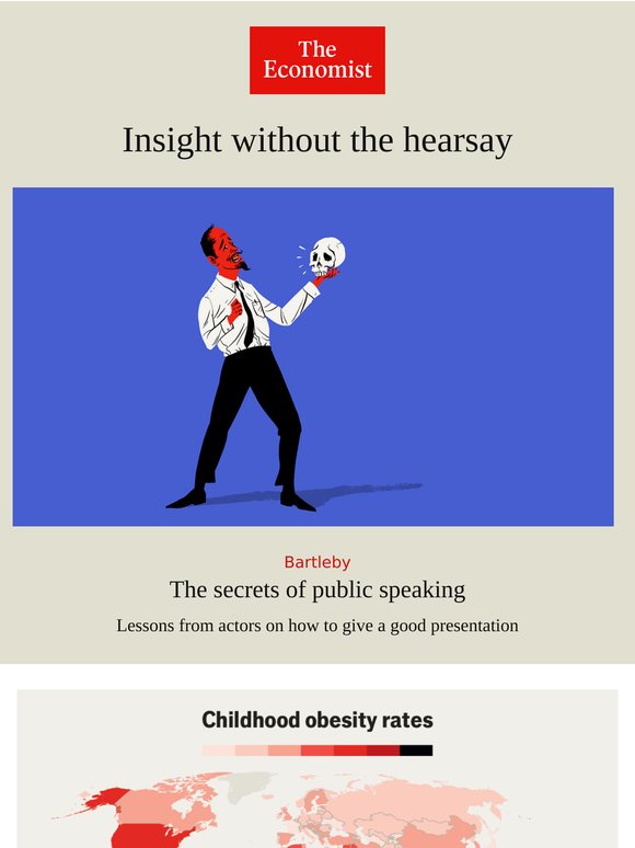 The Economist: Need to know: The secrets of public speaking | Milled