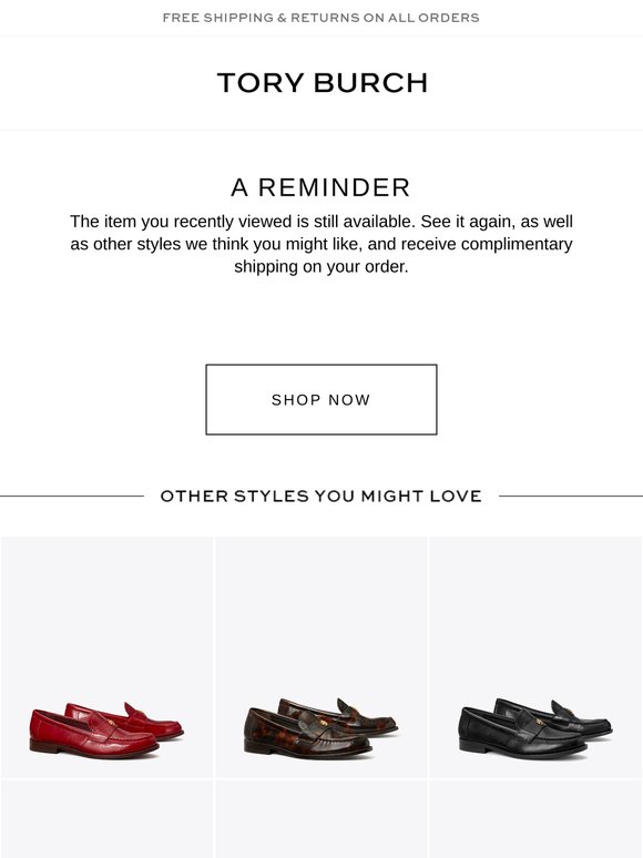 Tory Burch: Kay, the Mellow Mule is still available | Milled