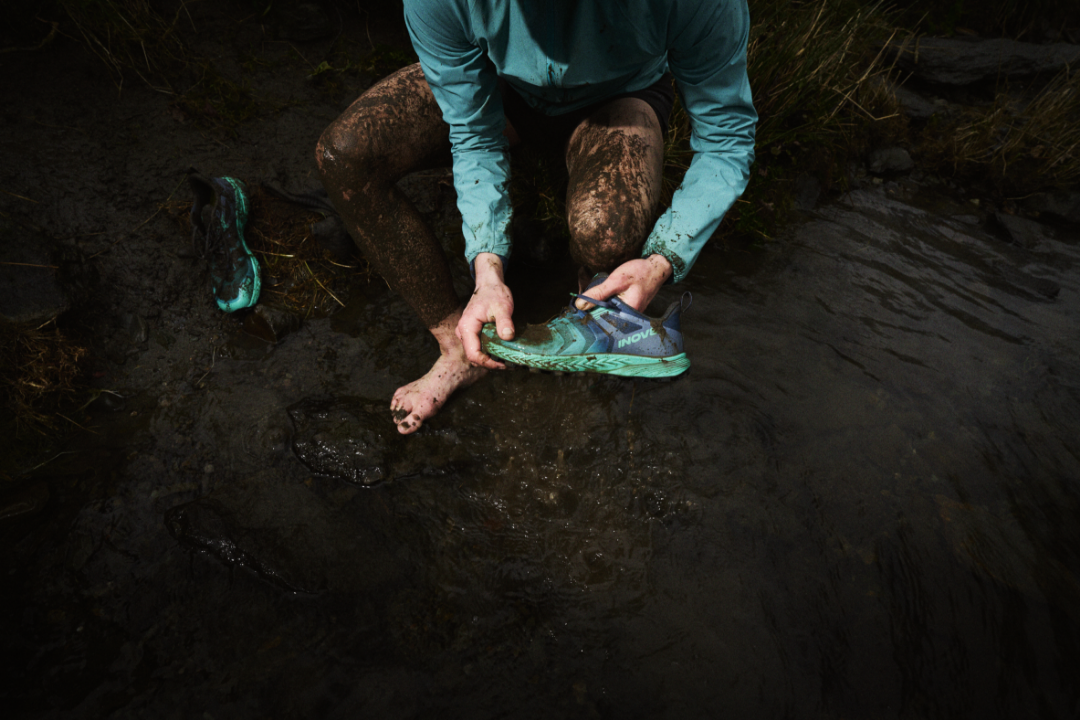inov-8: How to clean muddy running shoes | Milled