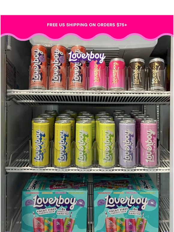 Loverboy: Spritz. Cocktails. Teas. Who wins? 🤔 | Milled