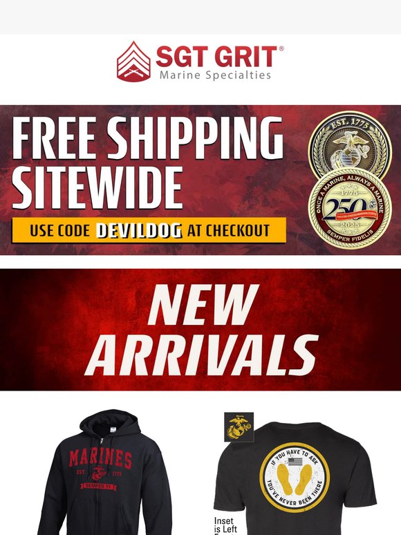 Sgt. Grit Marine Specialties: Gear Up with Pride—Explore USMC Gear ...
