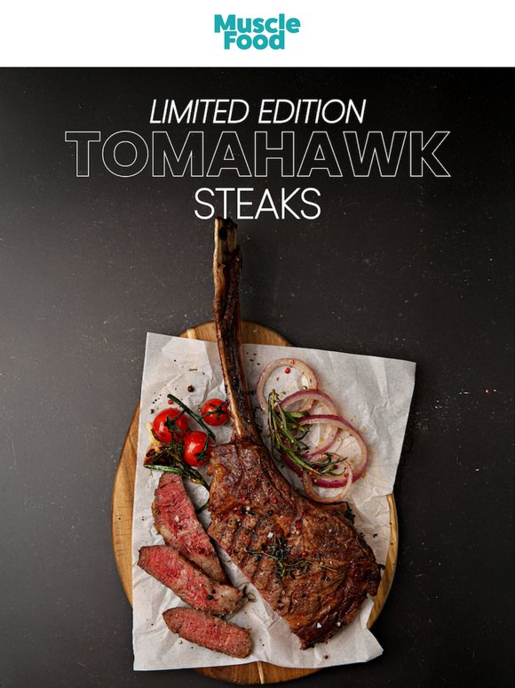Muscle Food: 2 Tomahawks for £34.99- Selling Out! | Milled