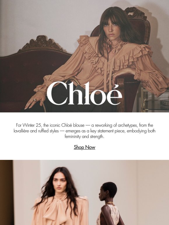 Chloé: Statement Blouses | Milled
