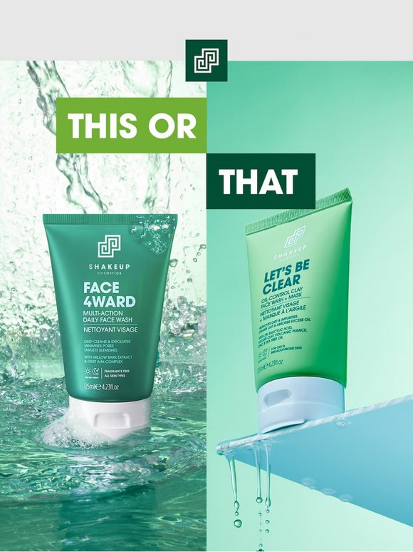 Shake Up Cosmetics: Face Wash Showdown: LET'S BE CLEAR vs. FACE 4WARD ...