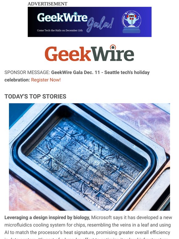 GeekWire: Microsoft unveils breakthrough microfluidics cooling system ...