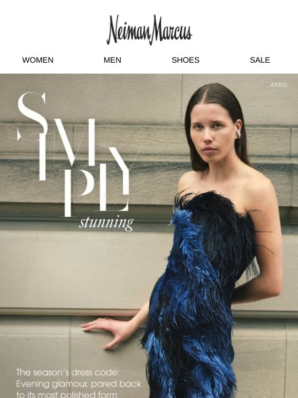 Neiman Marcus: Dressing for every toast-worthy moment | Milled