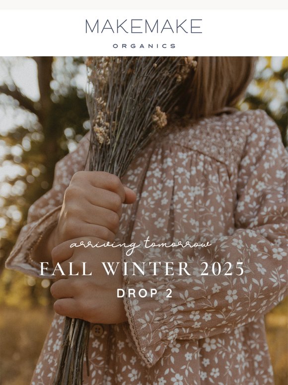 Makemake Organics: Fall Winter '25 Drop 2 Arrives Tomorrow | Milled