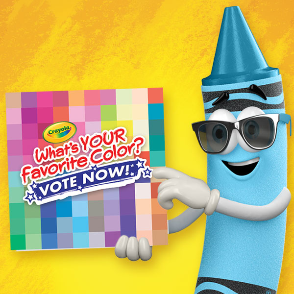 Crayola: World’s Favorite Crayola Color Vote ends September 30th | Milled