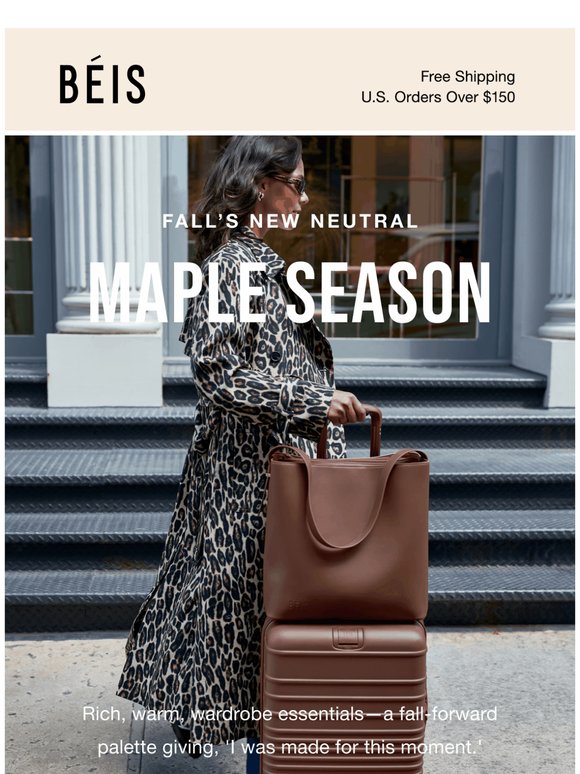 Beis: Fall Feels (A Maple Color Study) | Milled