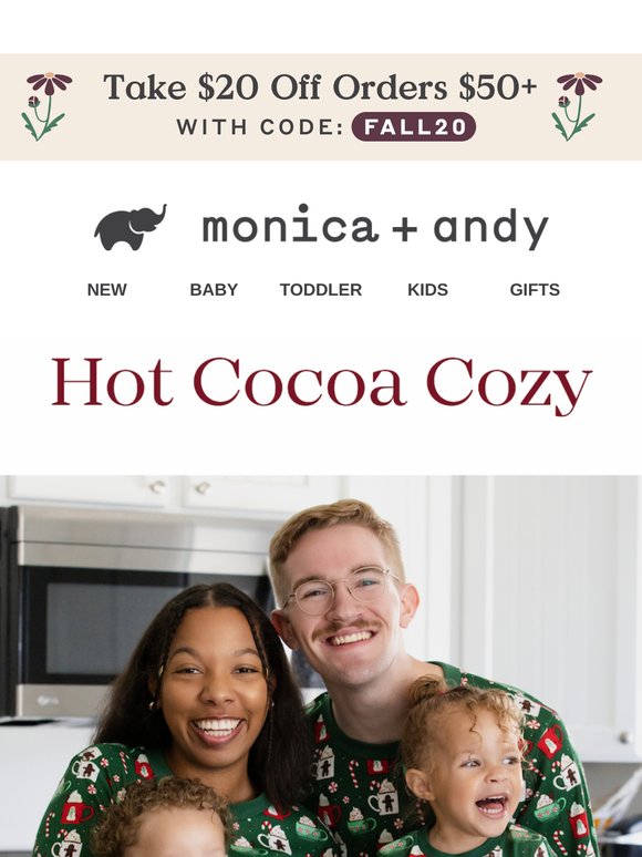 Monica + Andy: Hot Cocoa You Can Wear ☕ | Milled