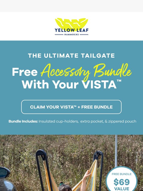 Yellow Leaf Hammocks: The VISTA™: Tailgate Like a Legend + FREE ...