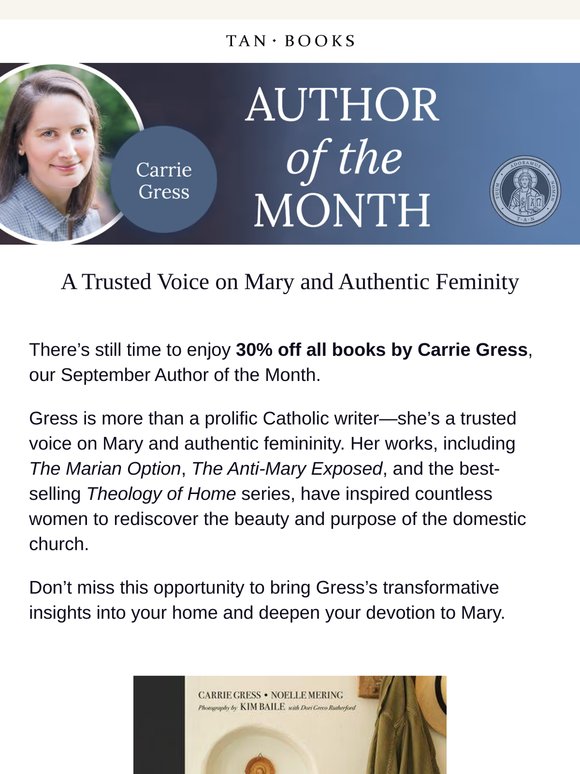 TAN Books: Who’s Shaping the Conversation on Mary Today? | Milled