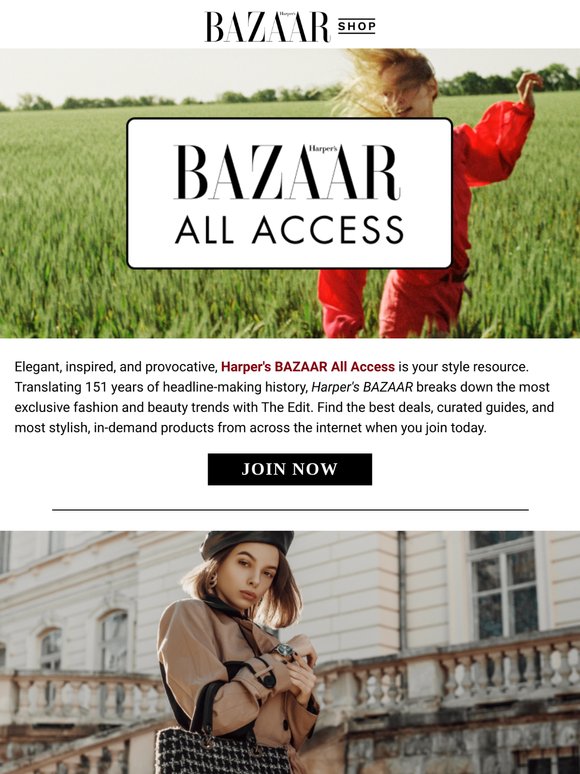 Harper's Bazaar: Endless Fashion Inspiration is Just a Click Away | Milled