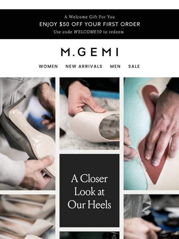 M.Gemi: What Makes Our Heels So Special? | Milled