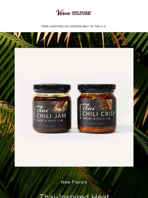Verve Culture: NEW Thai Chili Jam & Crisps 🌶️ | Milled