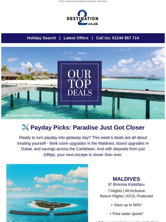 Destination2: Payday escape? We’ve got ideas 🌴 | Milled