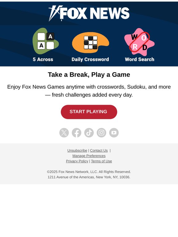 Fox News: Ready to Play? Fox News Games Are Here | Milled