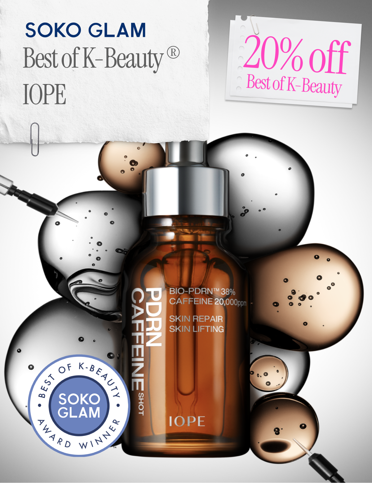 Soko Glam: Best of K-Beauty®: IOPE now 20% off | Milled