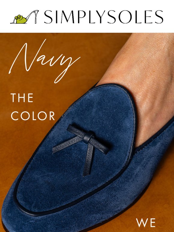 Simply Soles: Navy: The Color We Love | Milled