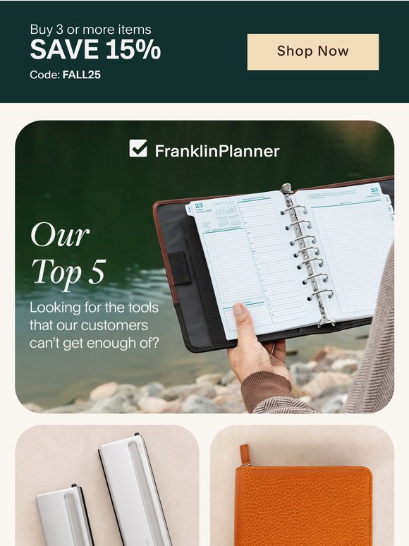 Franklin Planner: January 2026 Planners Are Here! | Milled