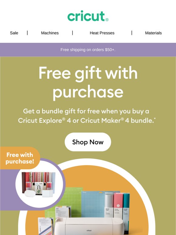 Cricut: FREE bundle with purchase 🎁 | Milled