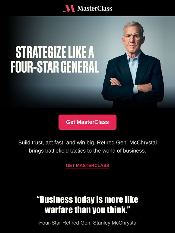 MasterClass: How a four-star general builds unstoppable teams | Milled
